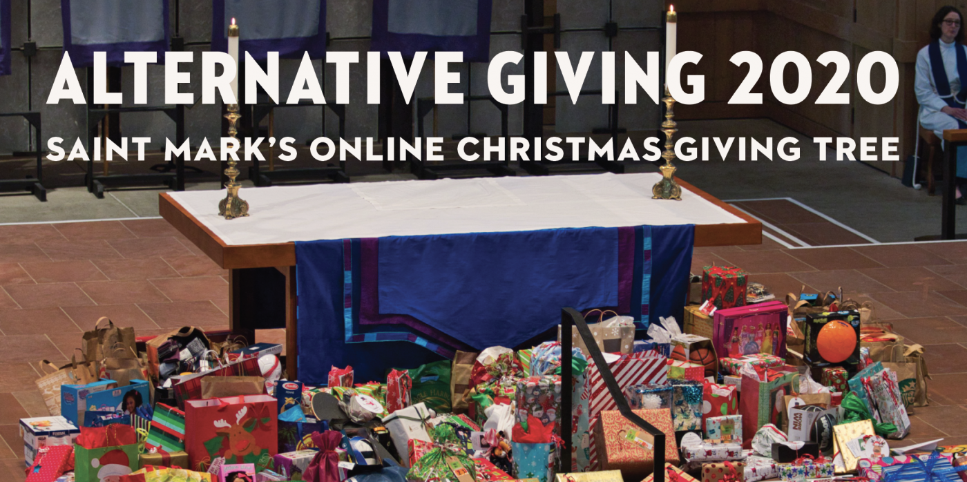 Alternative Giving 2020: Online Christmas Giving Tree - Saint Mark's ...