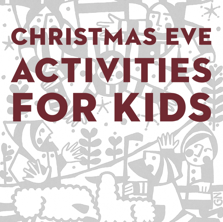 Christmas Eve Resources and Activities for Kids! - Saint Mark's ...