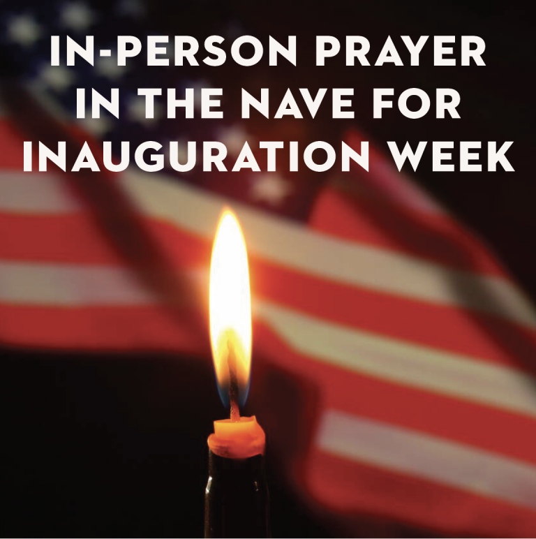 In-Person Prayer in the Nave for Inauguration Week - Saint Mark's ...