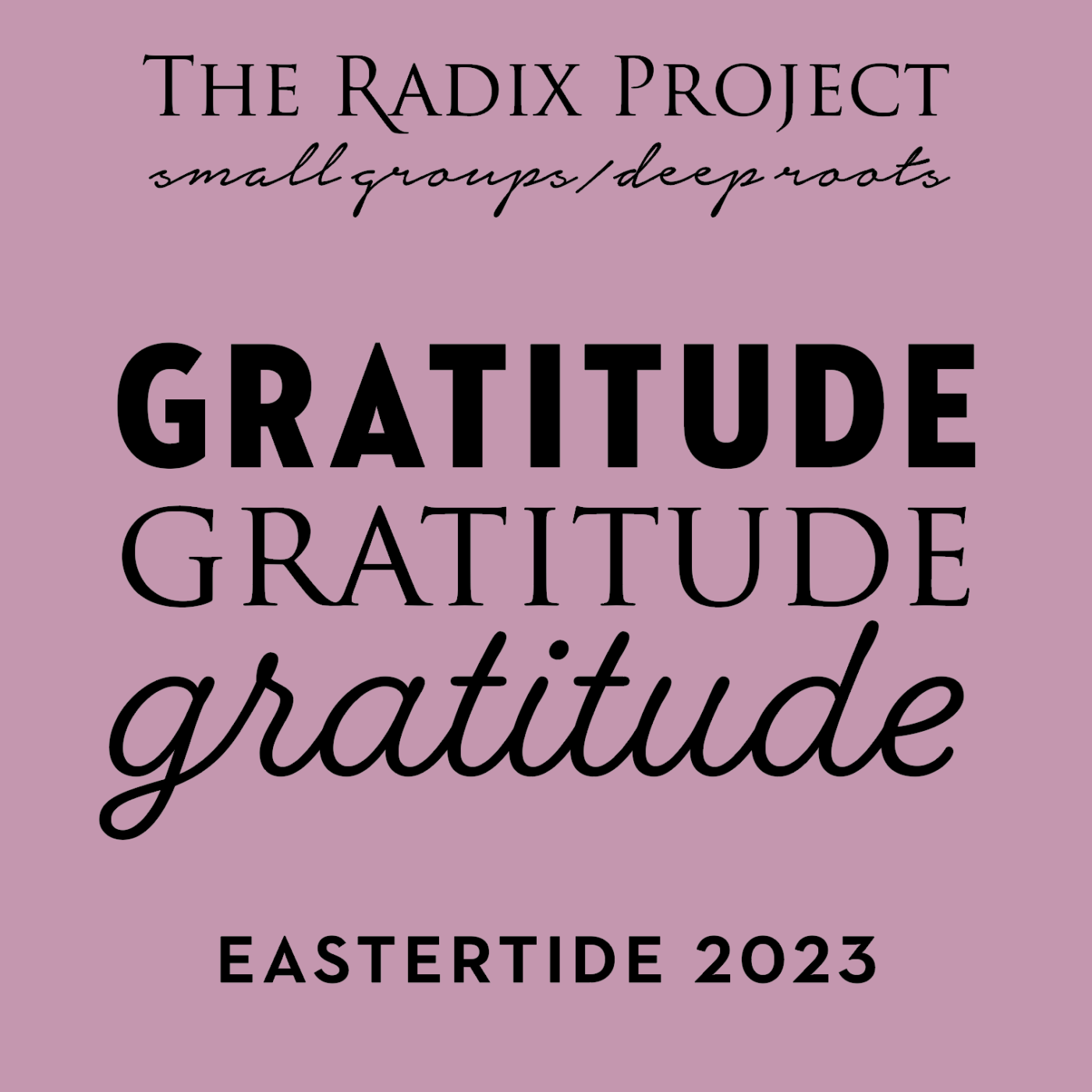 The Radix Project - Saint Mark's Episcopal Cathedral